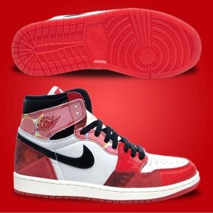 Nike | Shoes | Jordan Retro High Og Spiderman Across The Spiderverse Gs ...